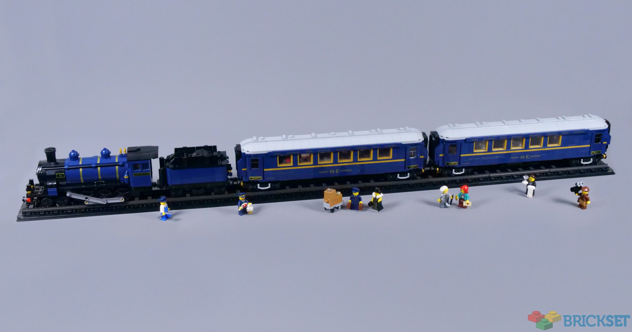 LEGO Ideas 21344 The Orient Express Train review | Brickset